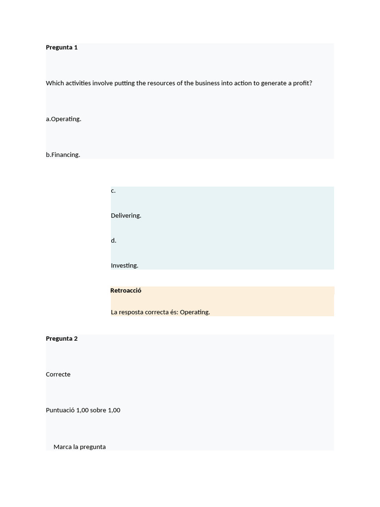 Test Accouting | PDF