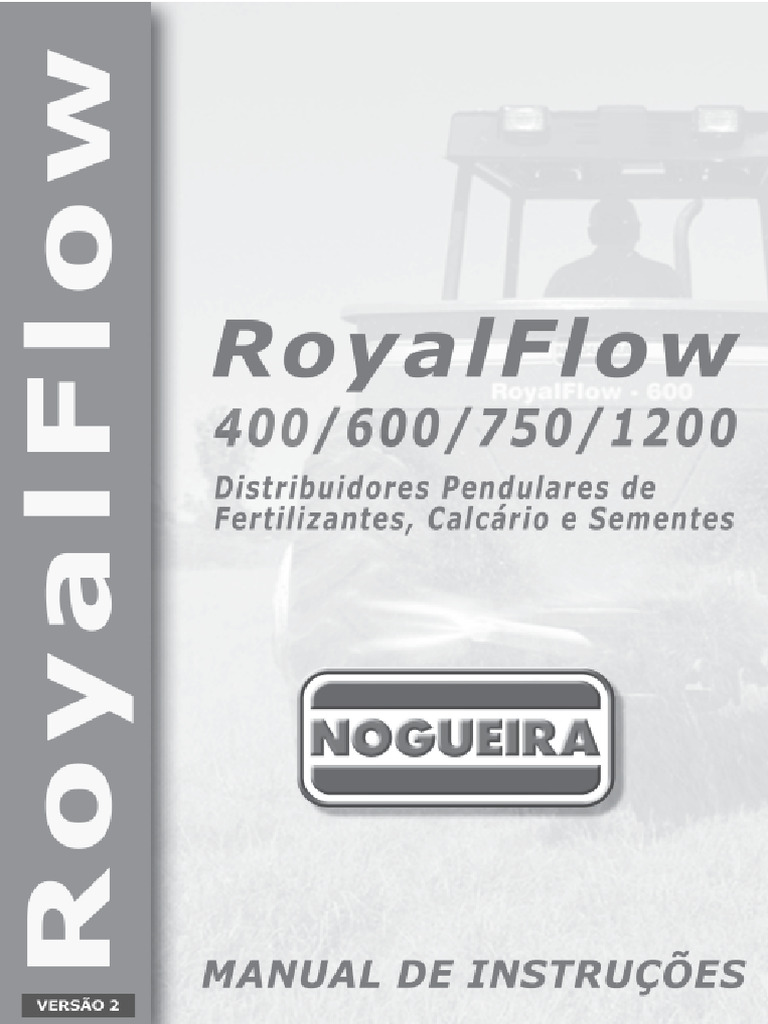 manual nogueira royal flow 600 | PDF