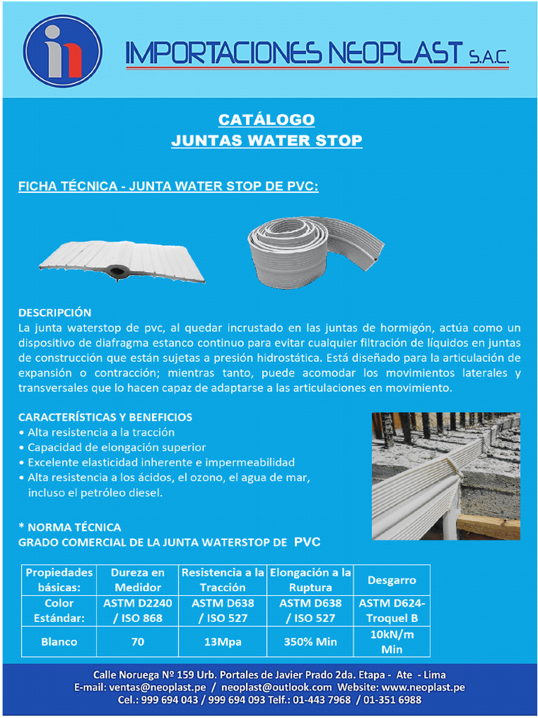 CATALOGO WS PVC | PDF