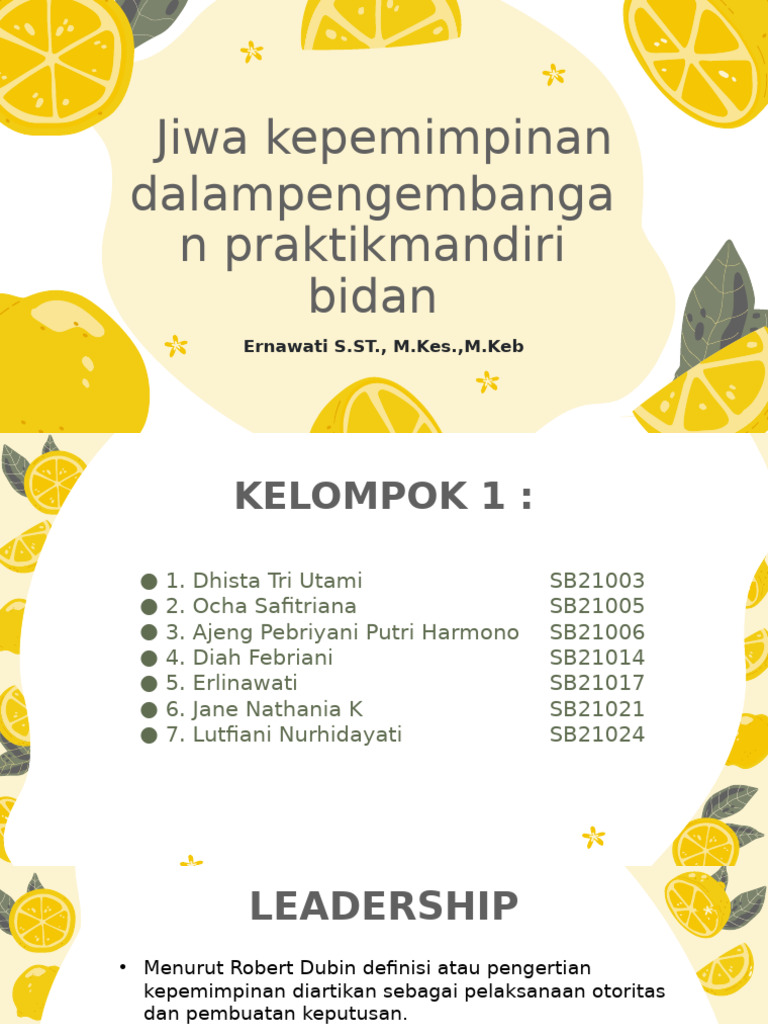 KLMPK 1 Bu Erna - Pengembangan PMB | PDF