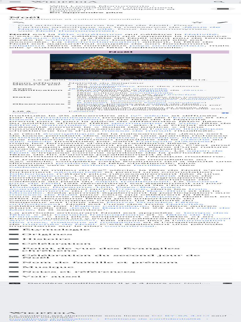 Noël - Wikipédia | PDF