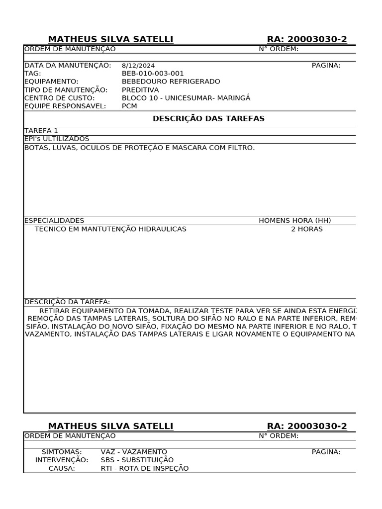 Modelo de Om-1 | PDF