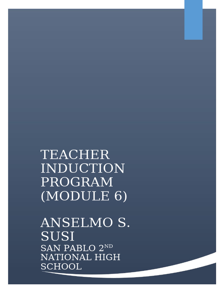 Tip Module 6 Anselmo S. Susi Sp2nhs | PDF