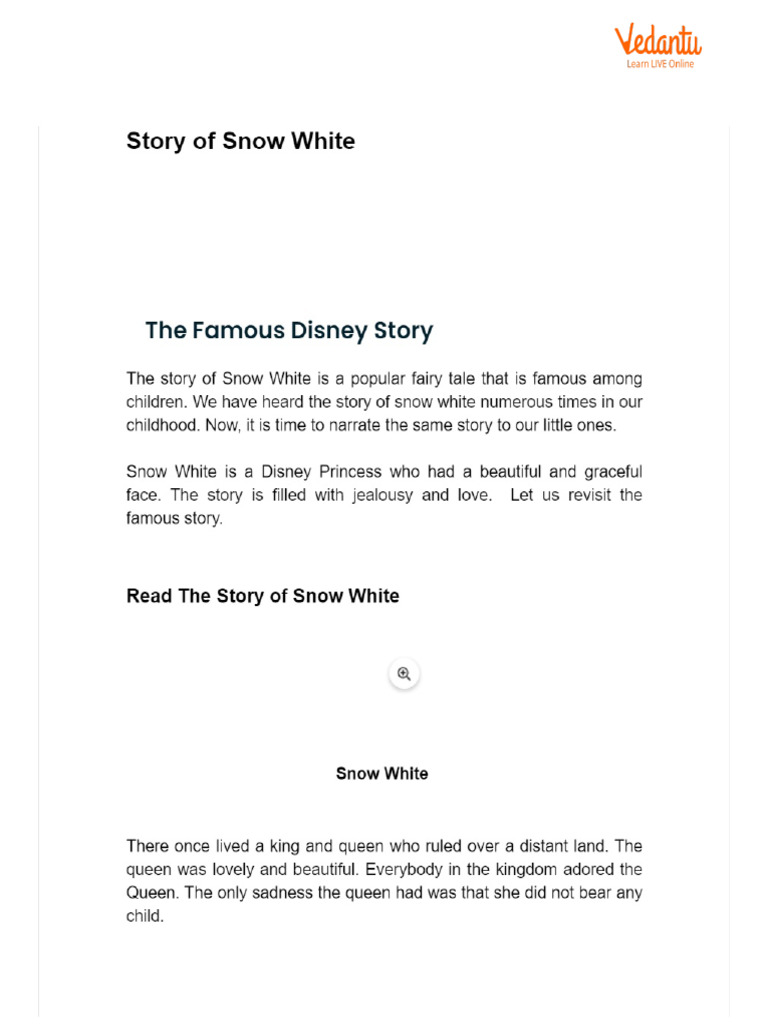 Story of Snow White | PDF