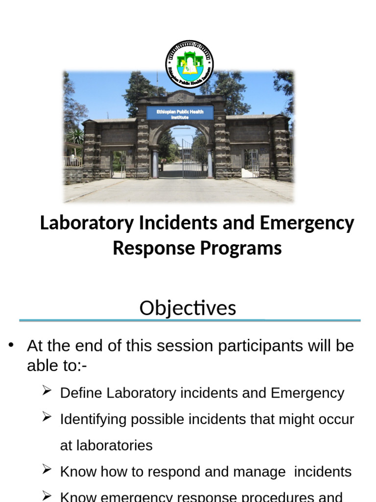 MODULE 7 Laboratory Incidences and Emergency Response Edited | PDF ...