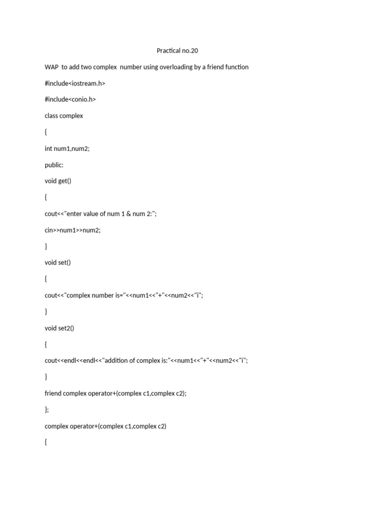 Practical No.20 | PDF