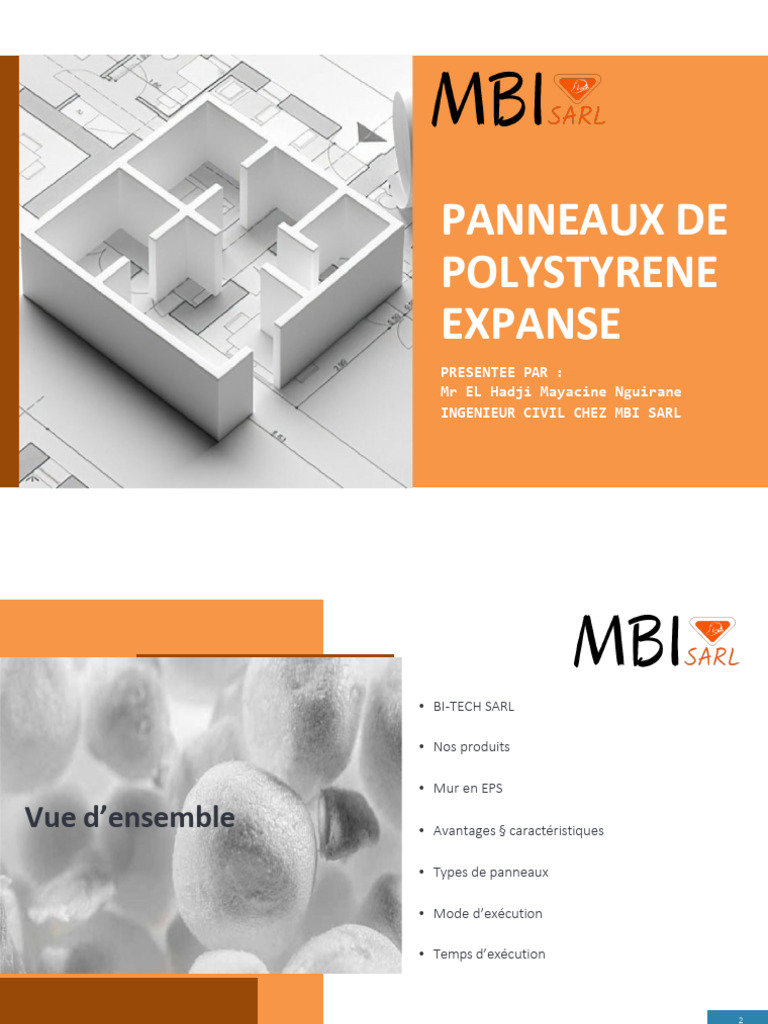 Panneaux de Polystyrene Expanse | PDF