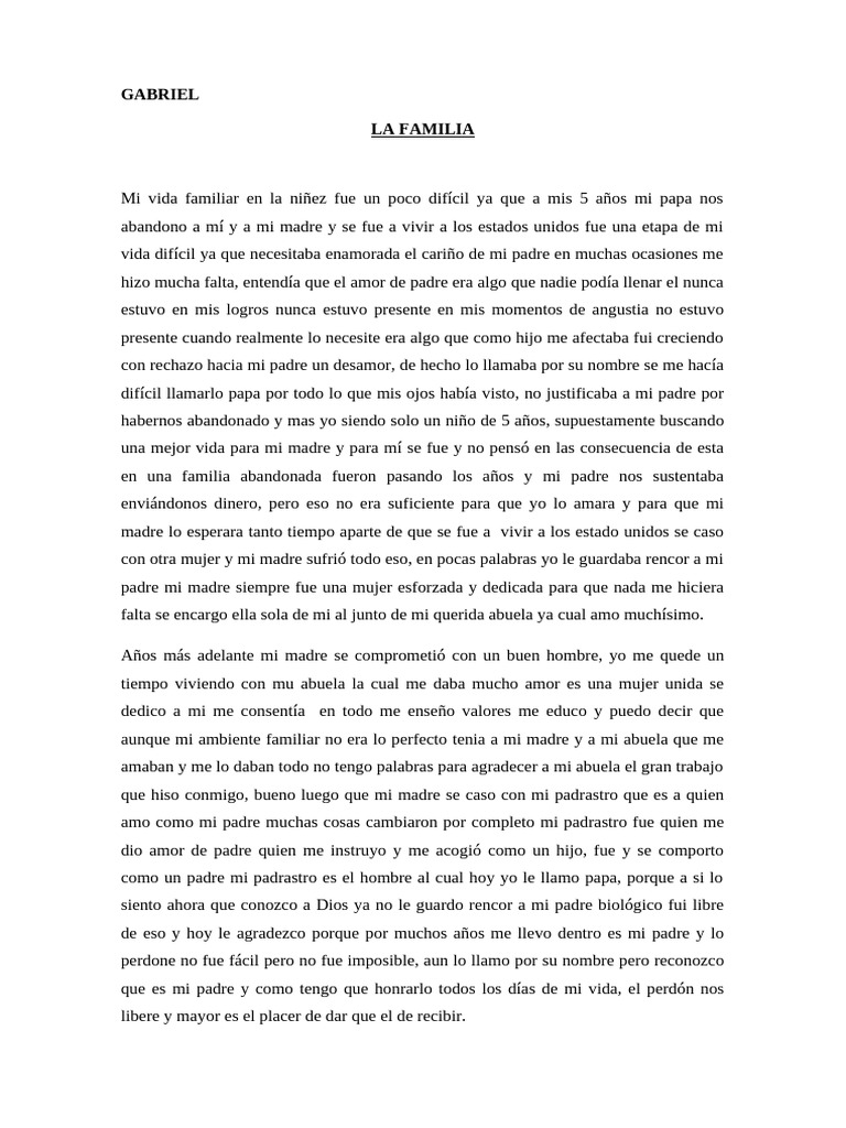 LA FAMILIA GABRIEL (2) | PDF