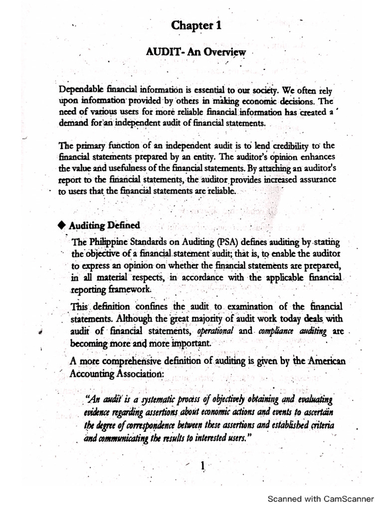 Aud Theory Chapter 1 | PDF