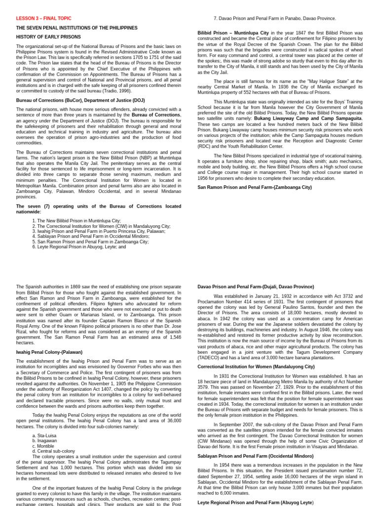 CA 21 (Lesson 3) | PDF