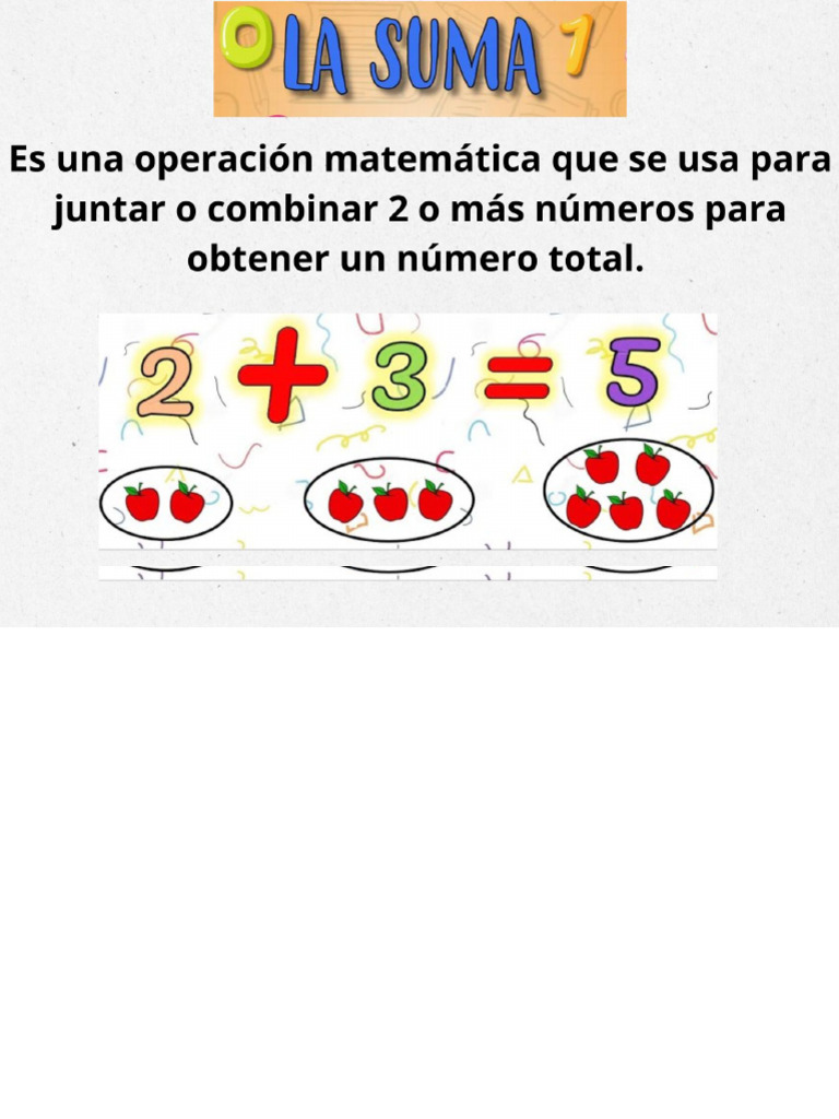 La Suma | PDF