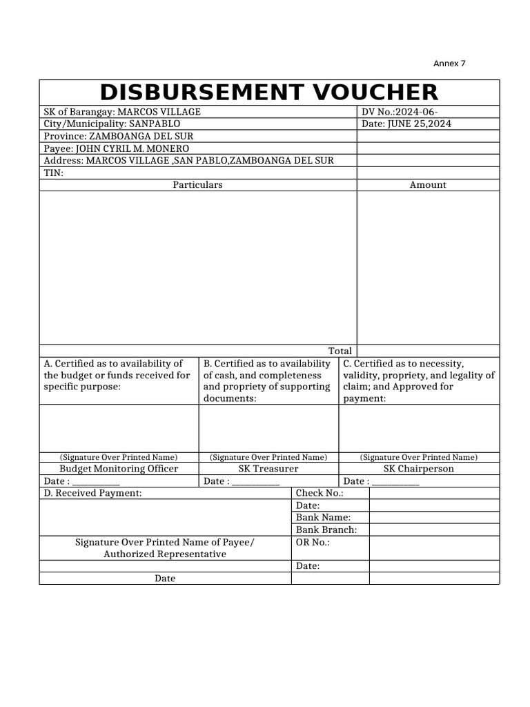 SK Forms | PDF