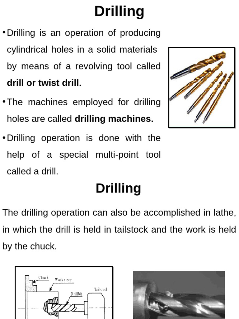Module - 2 Drilling | PDF