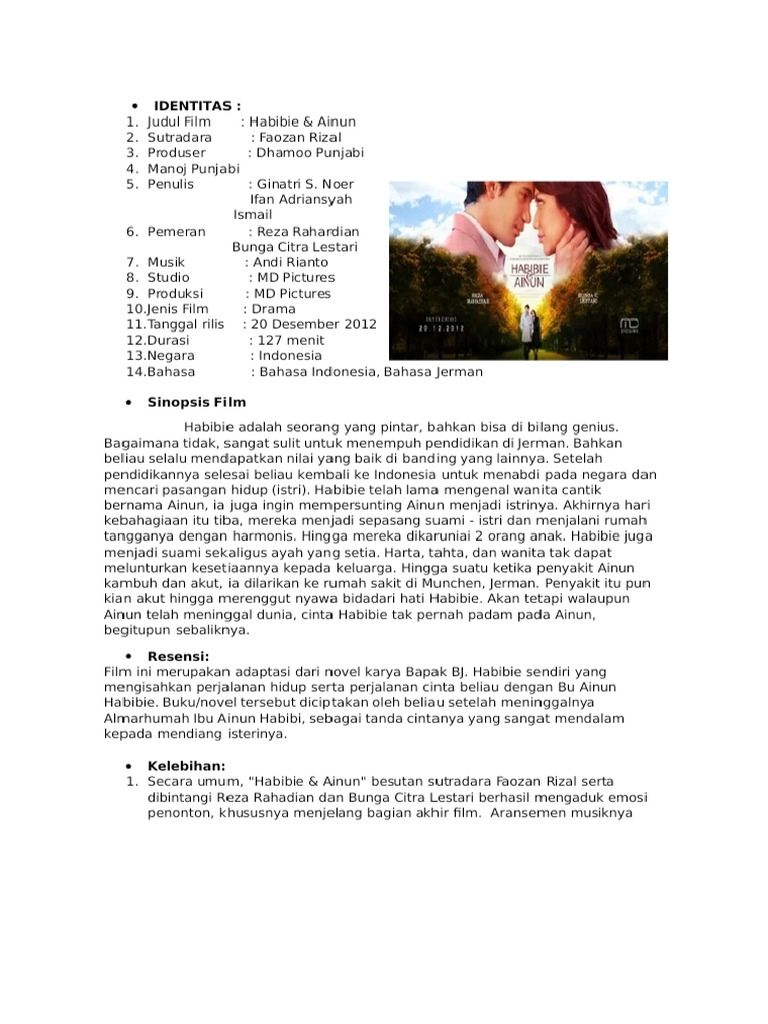 Contoh Resensi Film | PDF