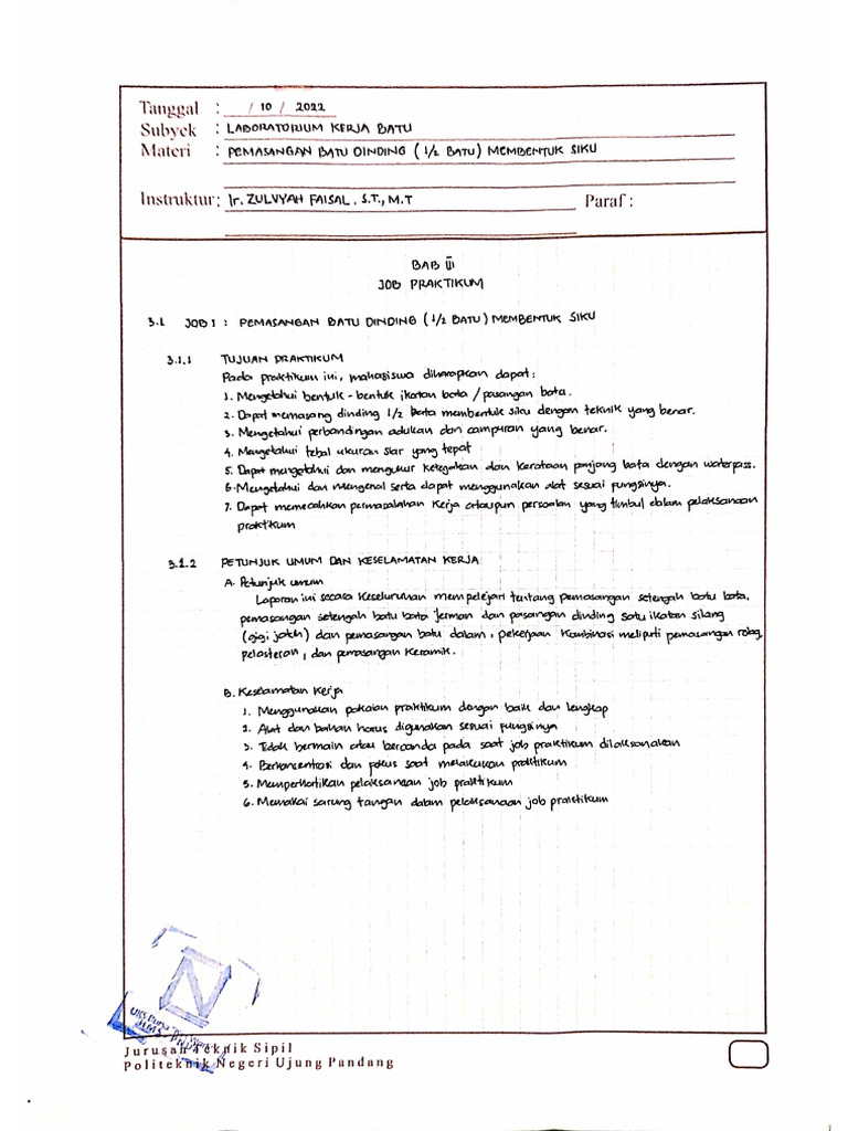 Laporan Batu Ardi | PDF