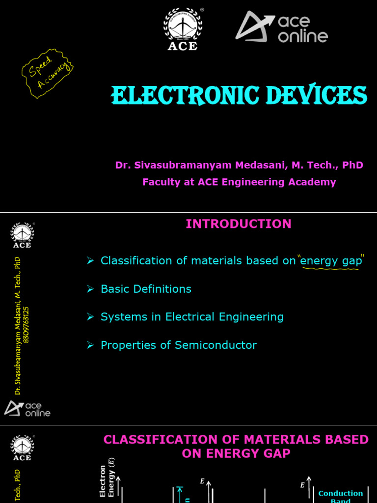 Semiconductor Theory-1 | PDF