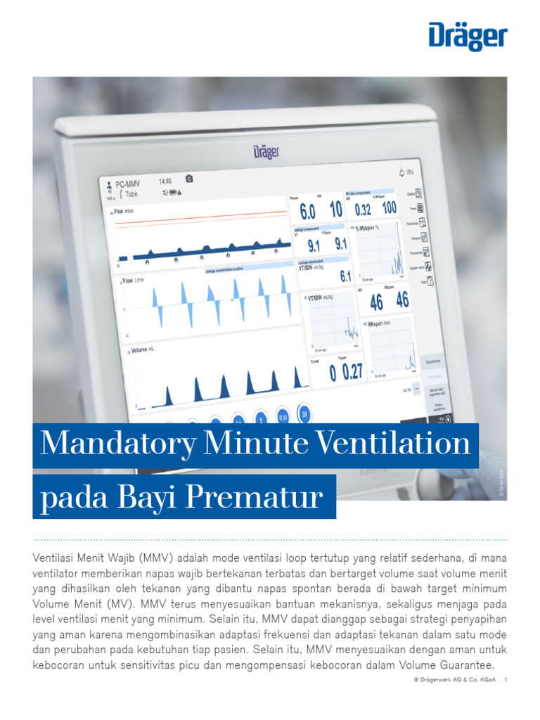 Mandatory Minute Ventilation Fs 9110417 Id Id | PDF