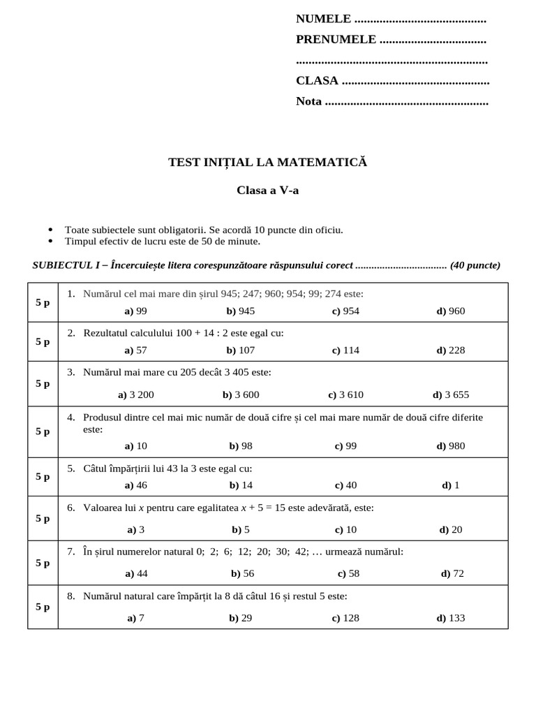 Cls 5 | PDF