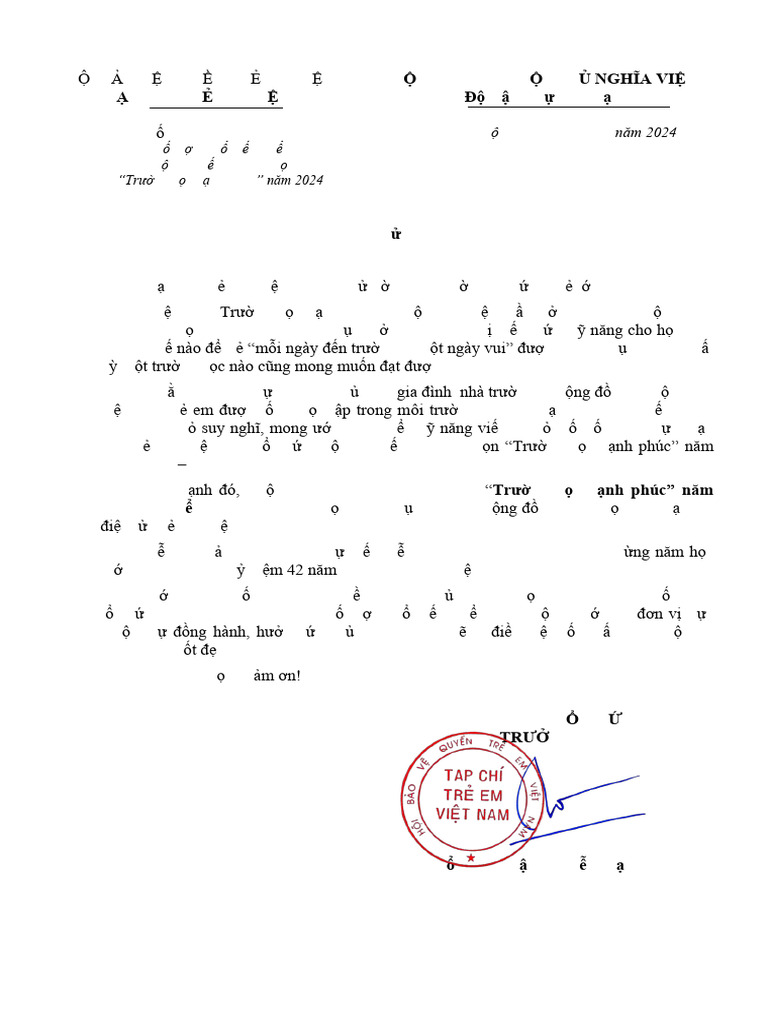 The Le Truong Hoc Hanh Phuc - PGD | PDF