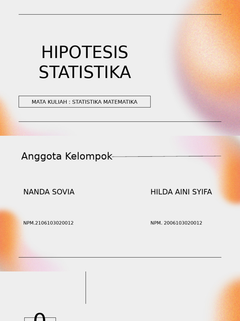 Kelompok 10 Statistika | PDF