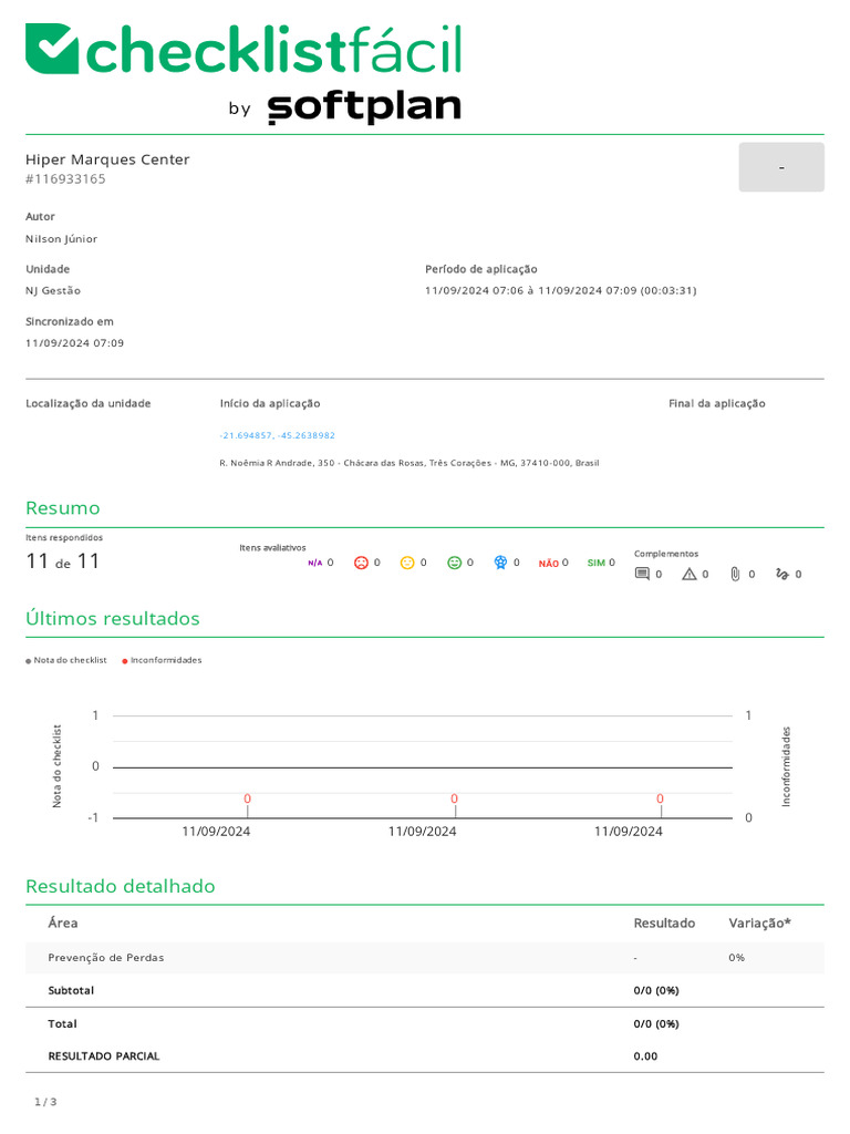 Checki-List Facil-Nj-Gestao-11-09-2024 | PDF