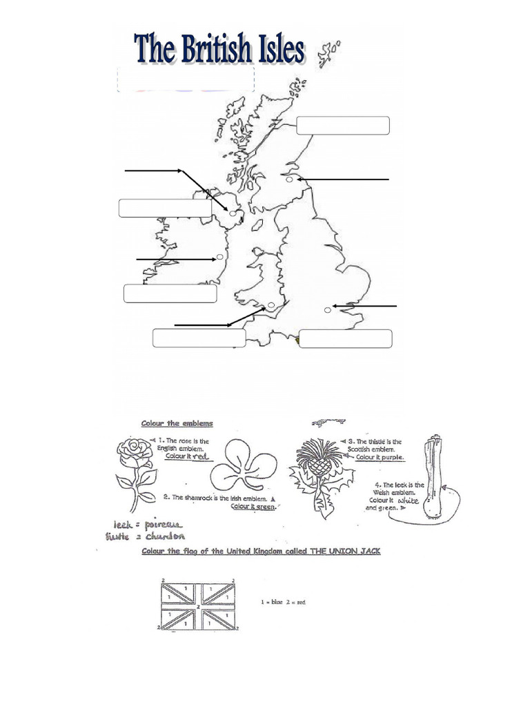 Fiche the British Isles-2 | PDF