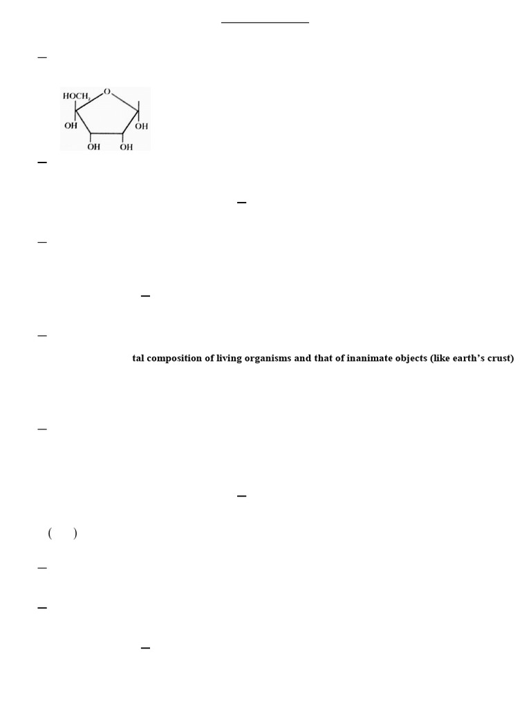 CH 9. Biomolecules-Neet Assignment - 4-Narayana Q.P & Key | PDF CH 9. Biomolecules-Neet Assignment - 4-Narayana Q.P & Key | PDF
