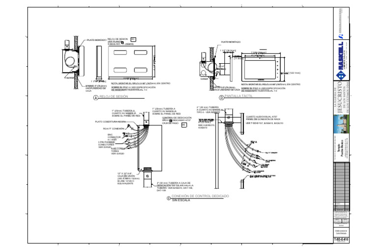 T-SD-E-610 - Detalle Conexión de Control Dedicado-Layout1 | PDF