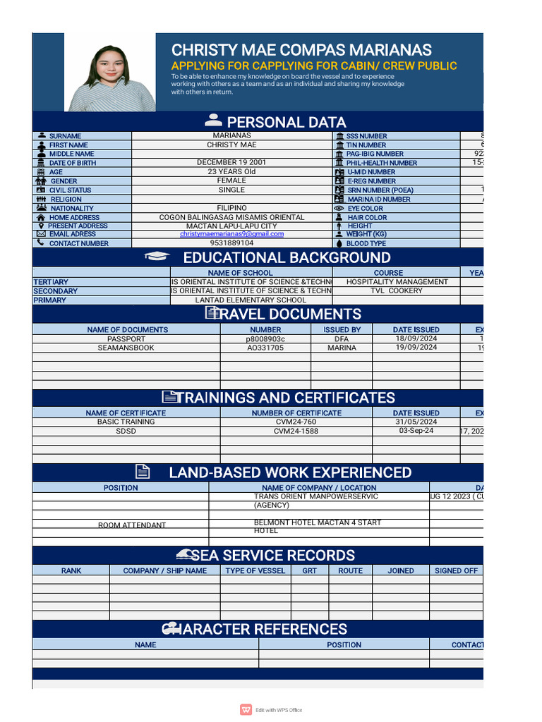 Christy Mae Docx | PDF