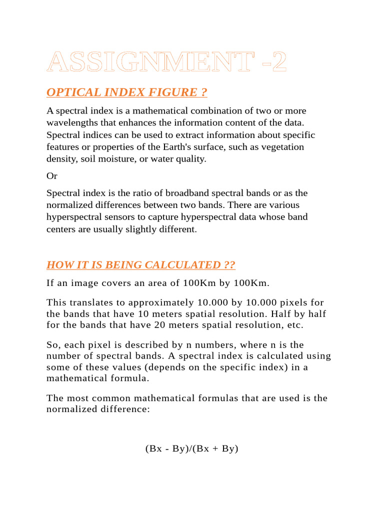 optical index figure | PDF