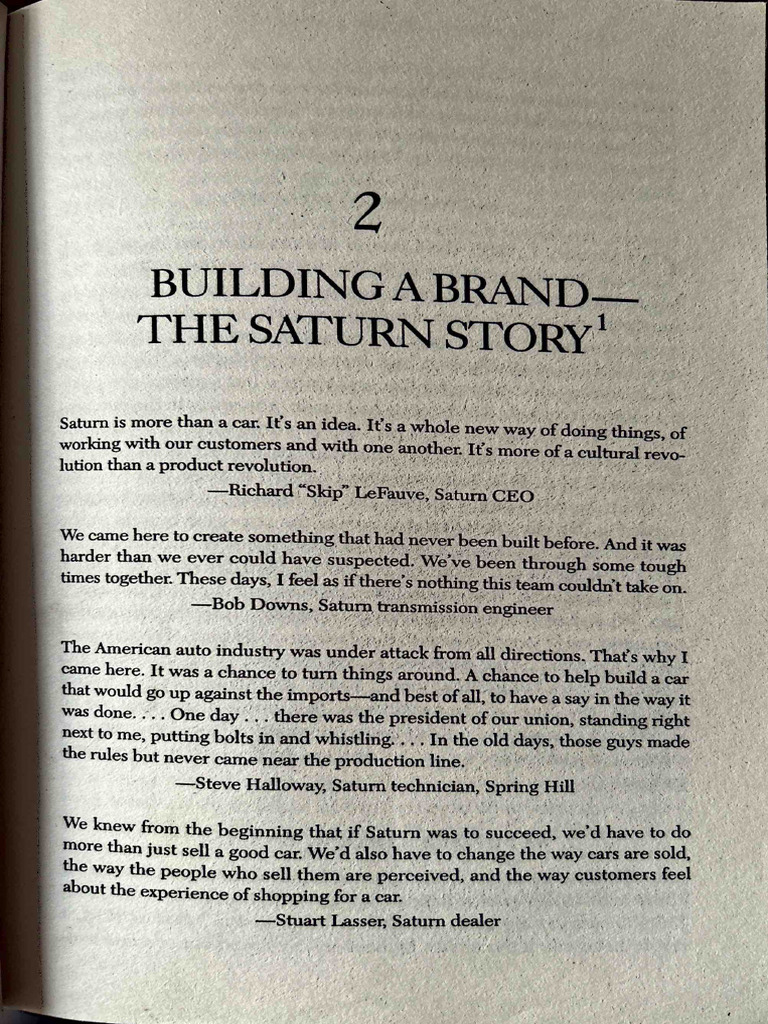 Saturn Story P1 | PDF