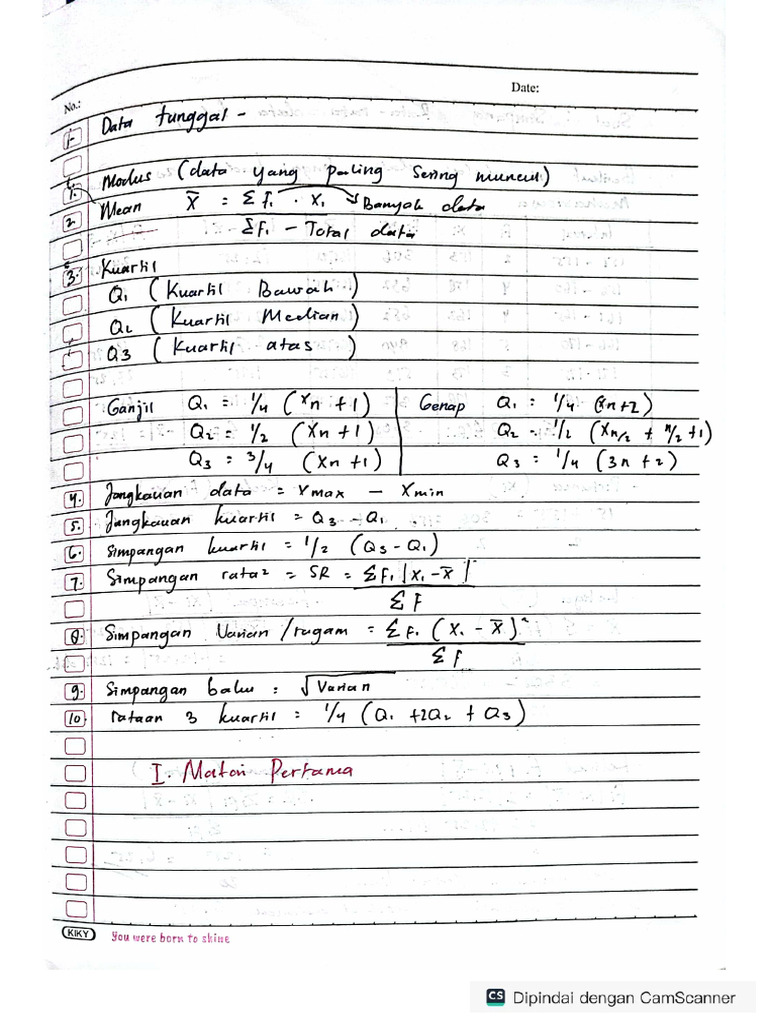 Sman 2 KTB - 12sma - MTK Wajib - Semester 1 - 29052024 | PDF