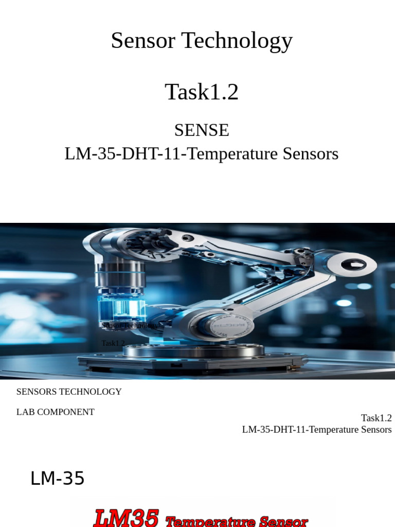 Sensor Technology - Lab - Task1.2 | PDF