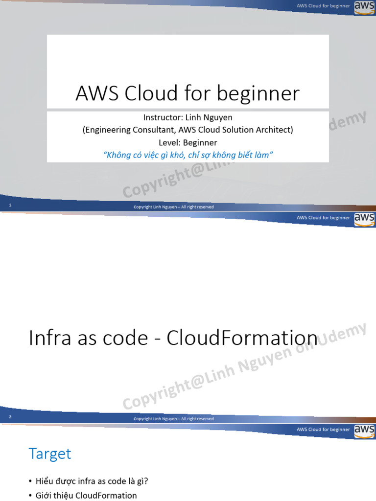 Infra As Code - CloudFormation | PDF