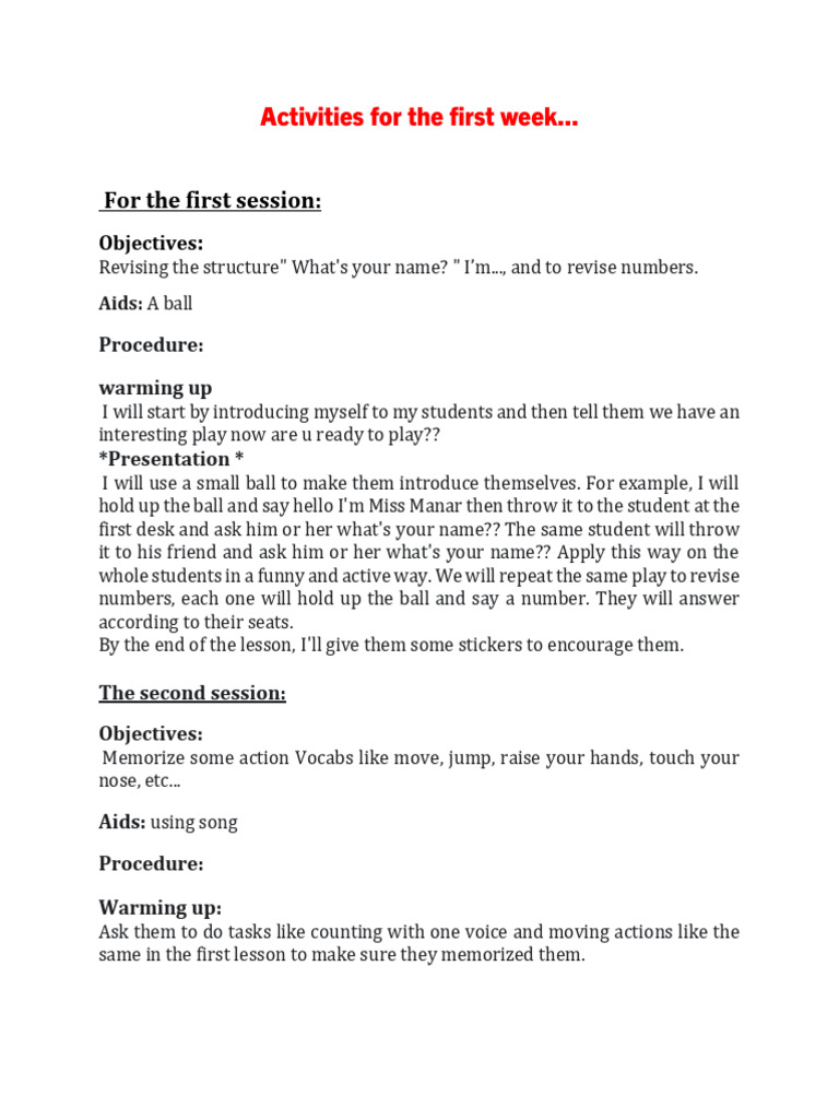 Activities Grade 2 | PDF