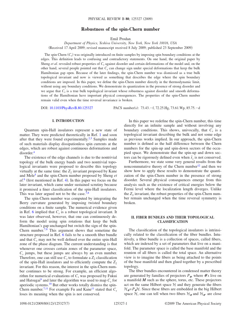 2009 Time Reversal Symmetry Broken Quantum Spin Hall Effect Pdf
