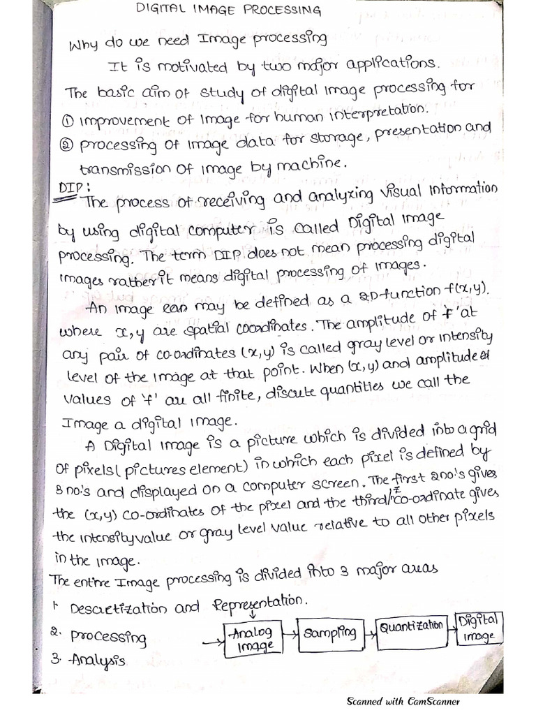 Notes Mod 1 Dip | PDF