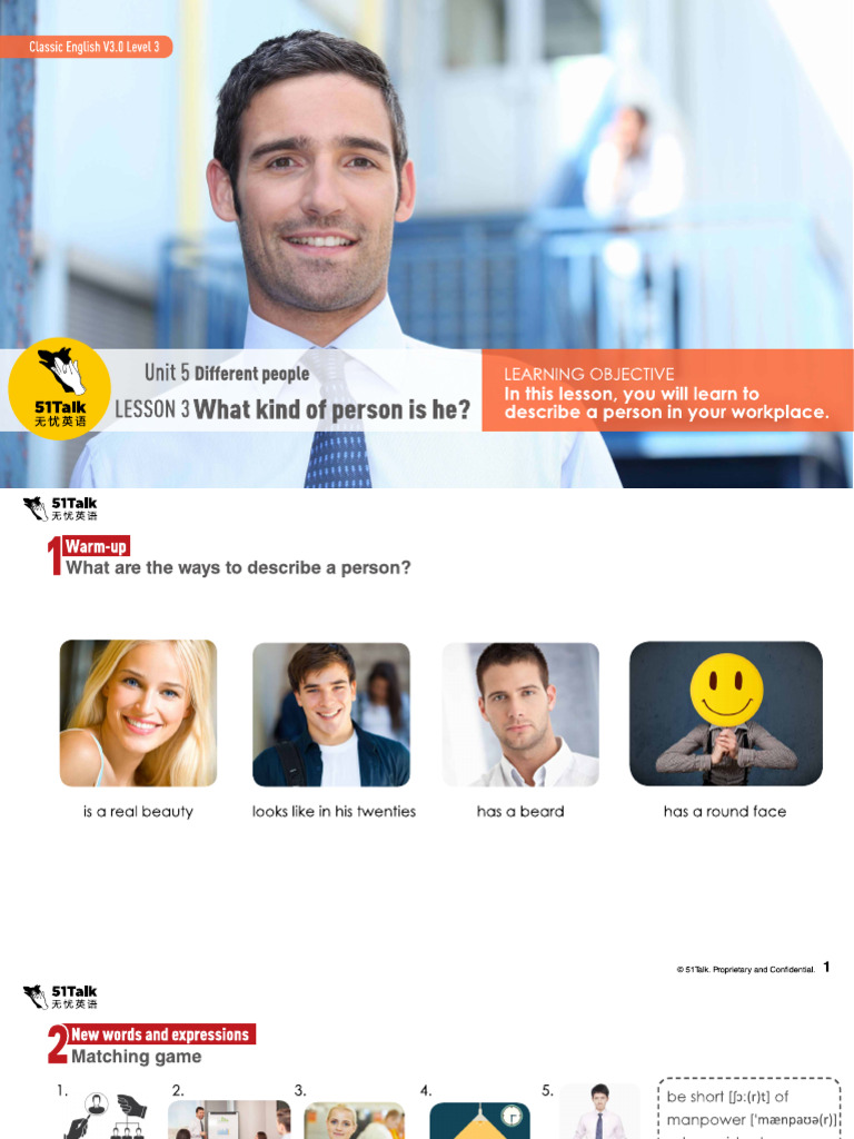 3 What Kind of Person Is He | PDF