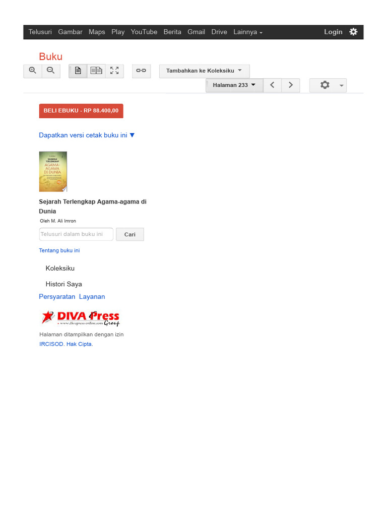 Sejarah Terlengkap Agama-Agama Di Dunia - M. Ali Imron - Google Buku | PDF