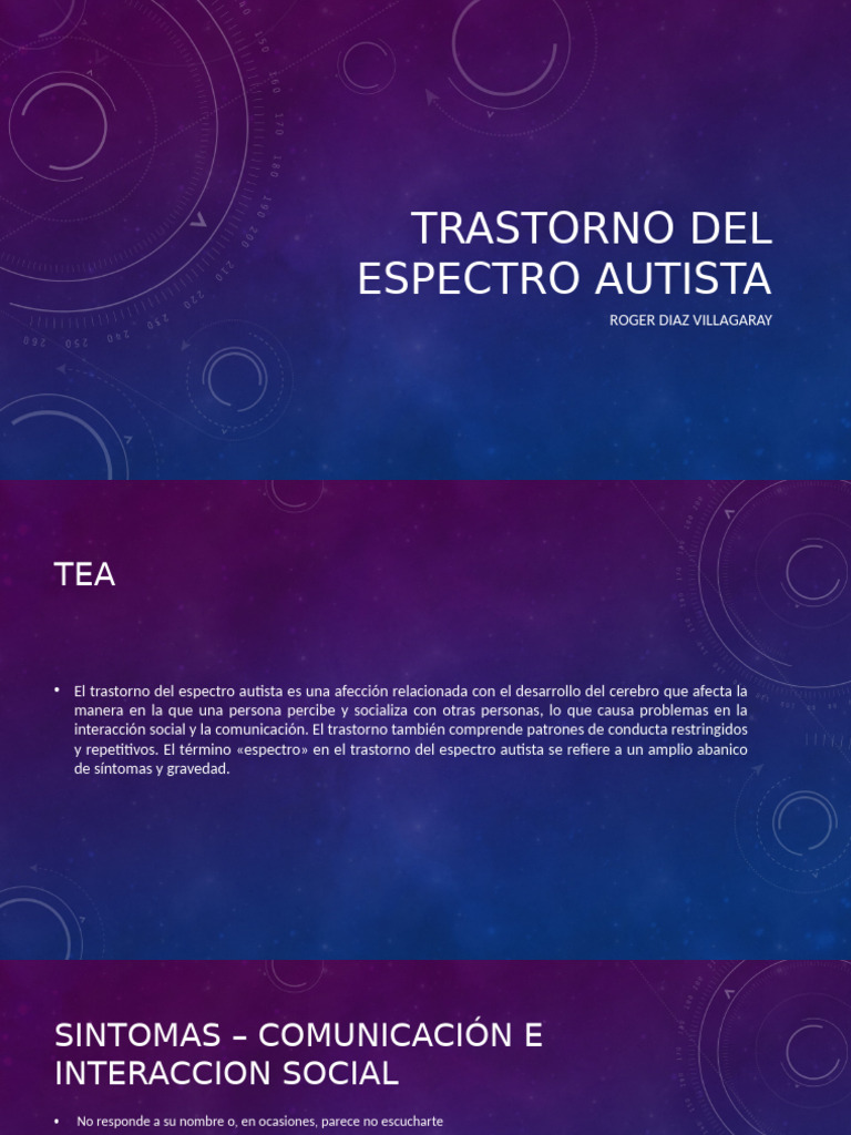 Trastorno Del Espectro Autista | PDF