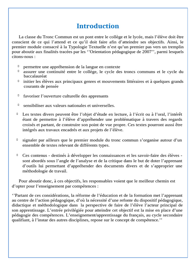 Projet Sequentiel Typologie Textuelles 1 | PDF