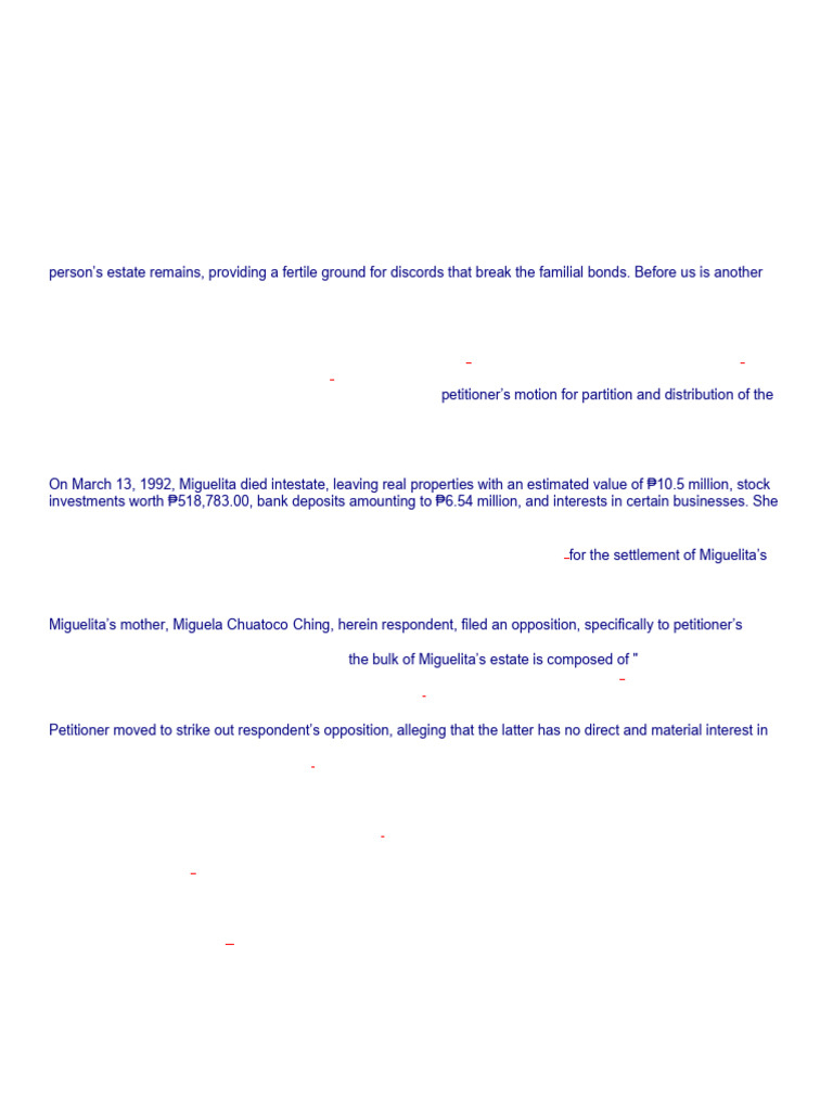 7 - Pacioles JR Vs Chuatoco-Ching | PDF | Probate | Intestacy