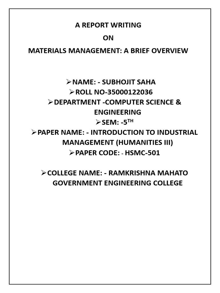 Industrial | PDF