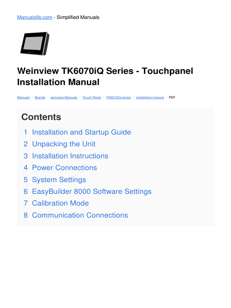 Hmi Manual | PDF