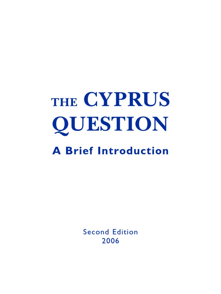 Cyprus | PDF | Cyprus | Turkey