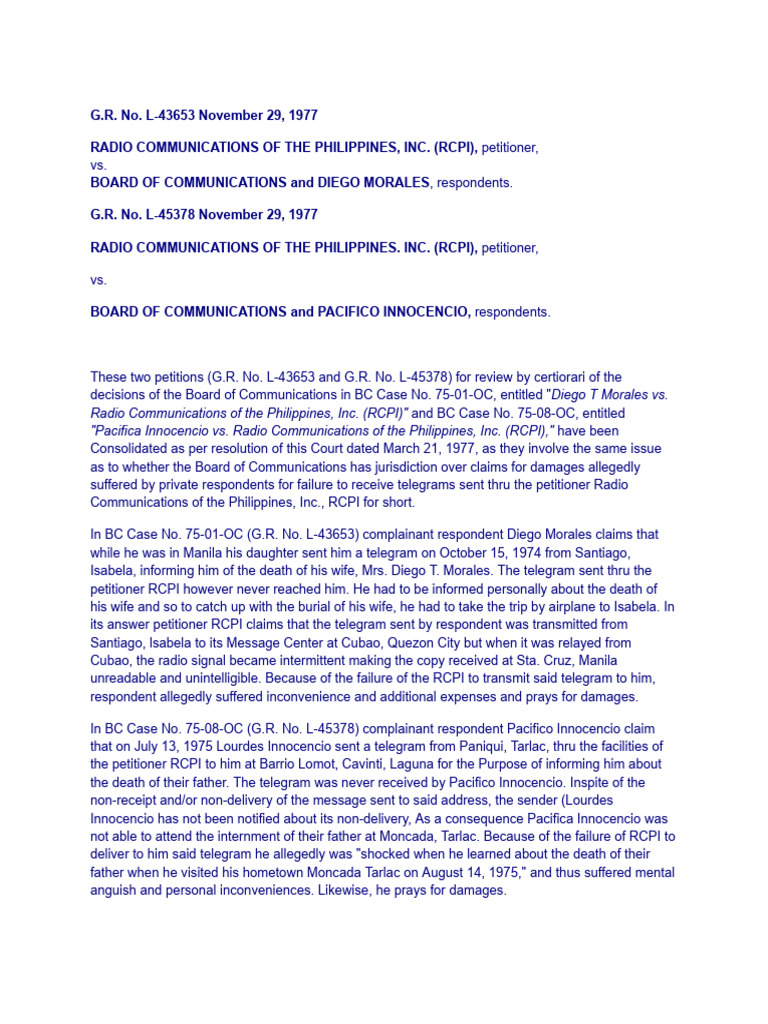 Admin Law For July 13 Cases | PDF