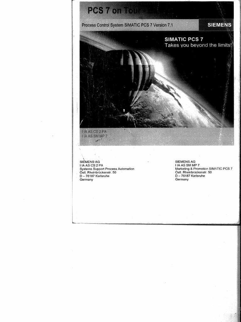 PCS7 Manual Book-1 | PDF