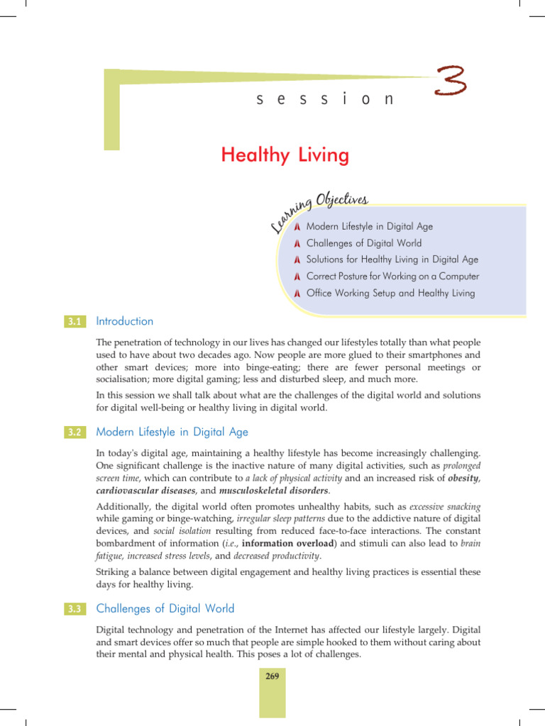 Unit 4 - Healthy Living | PDF