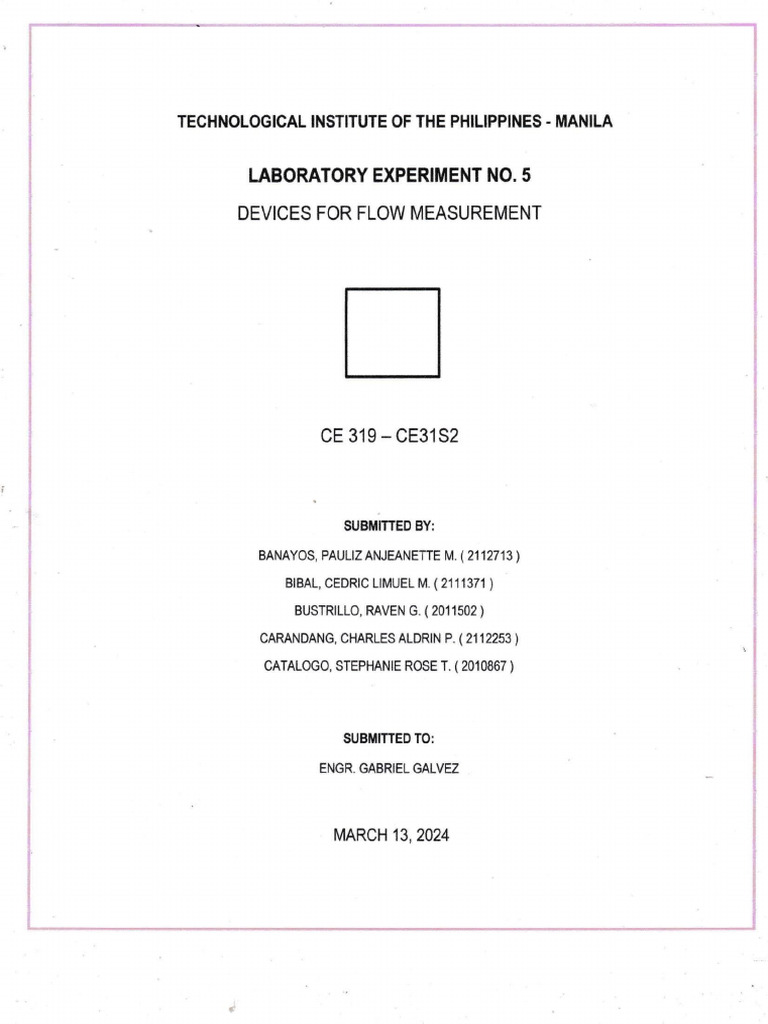 Experiment 5 | PDF