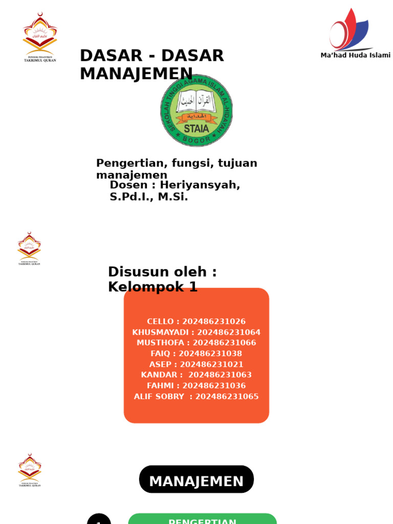 Kel.1 DDM Pengertian, Fungsi, Tujuan | PDF